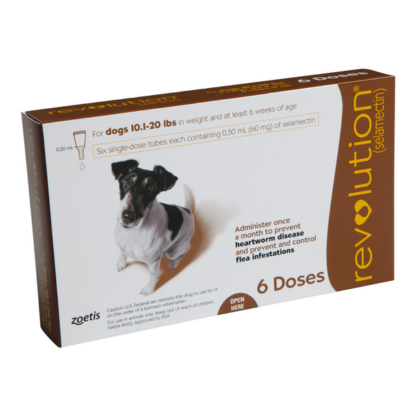 Revolution® Topical Solution for Dogs | Heartworms, fleas, ticks, ear ...