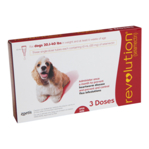 Revolution® Topical Solution for Dogs | Heartworms, fleas, ticks, ear ...