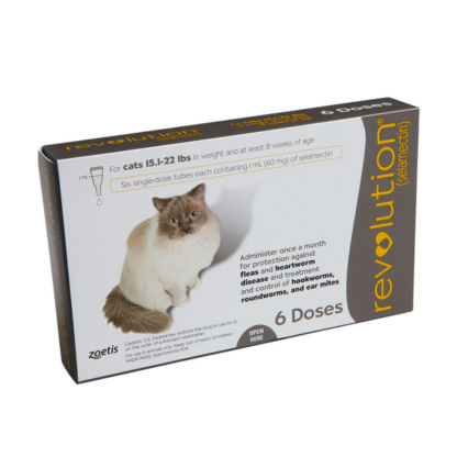 Revolution® Topical Solution for Cats | Heartworms, fleas, ear mites ...