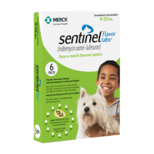 Sentinel® Flavor Tabs®| Heartworms, fleas, hookworms, roundworms ...