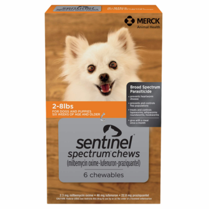 Sentinel® Spectrum® Chews | 6 in 1 Protection: Heartworms, fleas ...