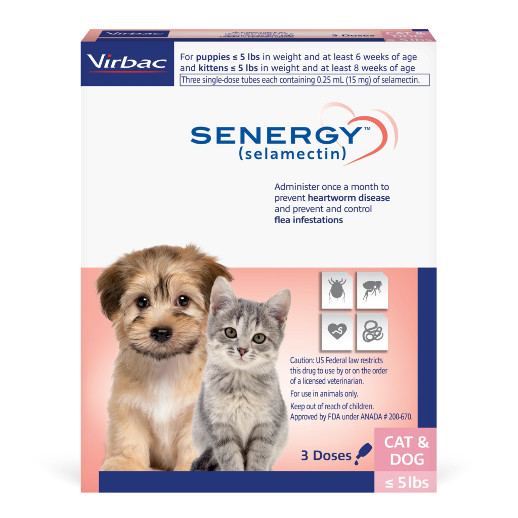 Senergy Topical Solution for Puppies & Kittens | 5-in-1 Topical ...